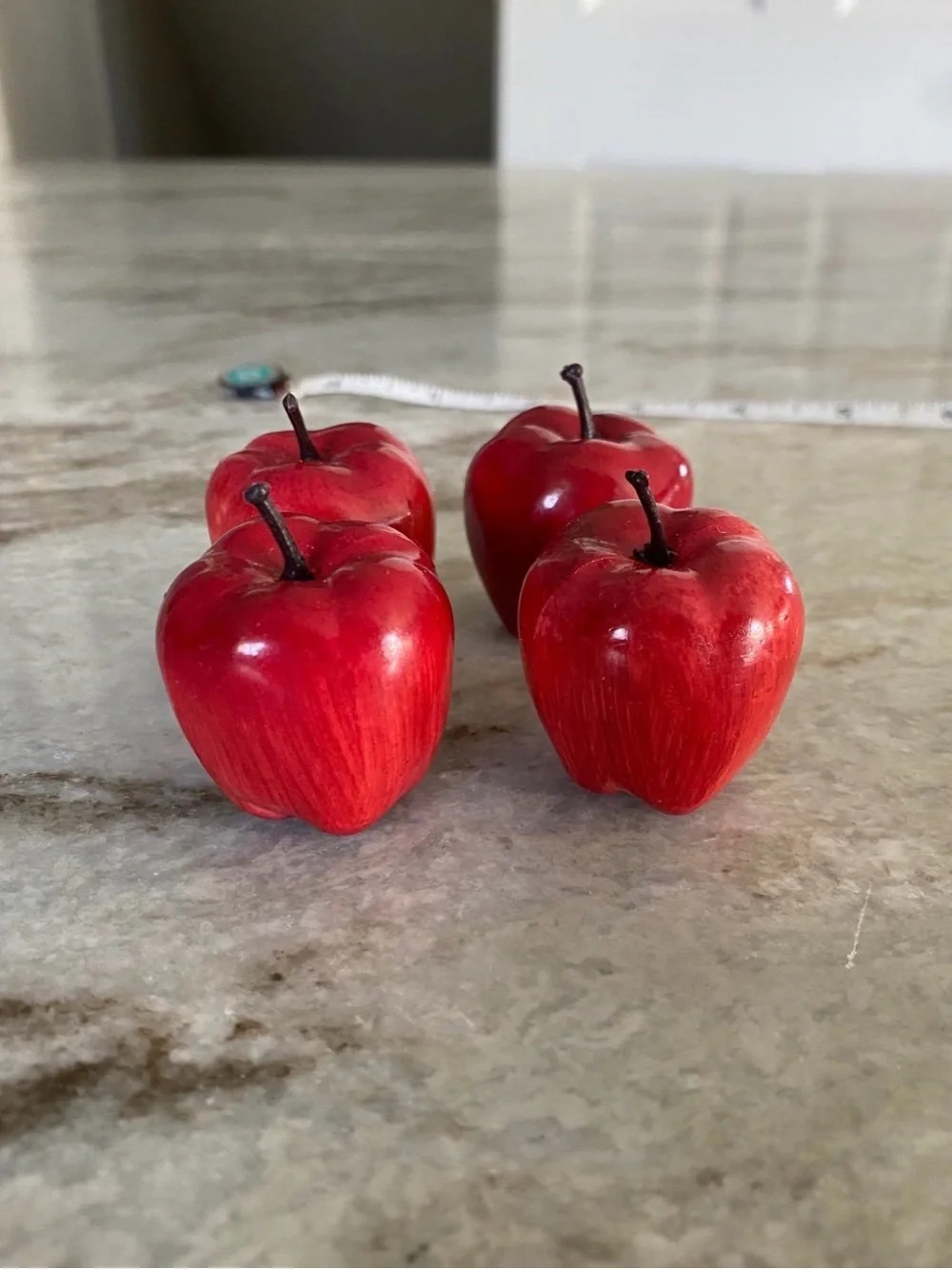 Accents | Set Of 4 Decorative Red Mini Apples | Poshmark